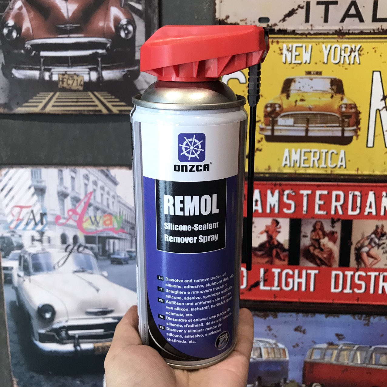 Tẩy keo sáp nhựa đường, silicon V12 - ONZCA REMOL